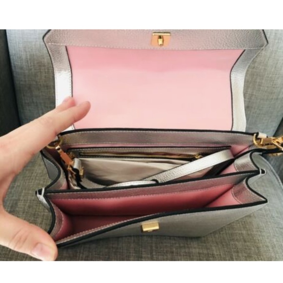 Luana | Bags | Nwt Luana Gold Silver Maria Satchel | Poshmark